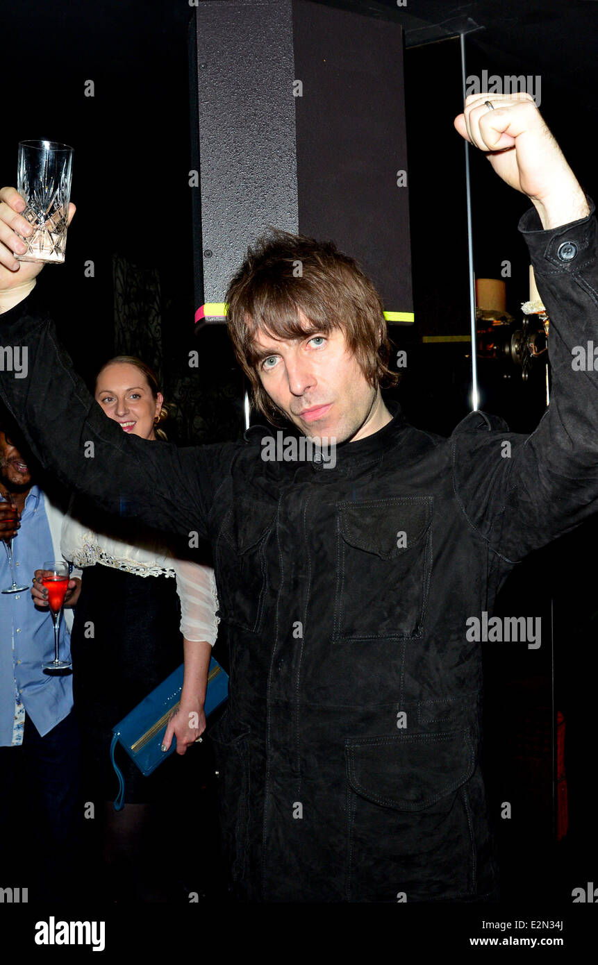 Rock stars and celebrities attend Liam Gallagher's 'Pretty Green London ...
