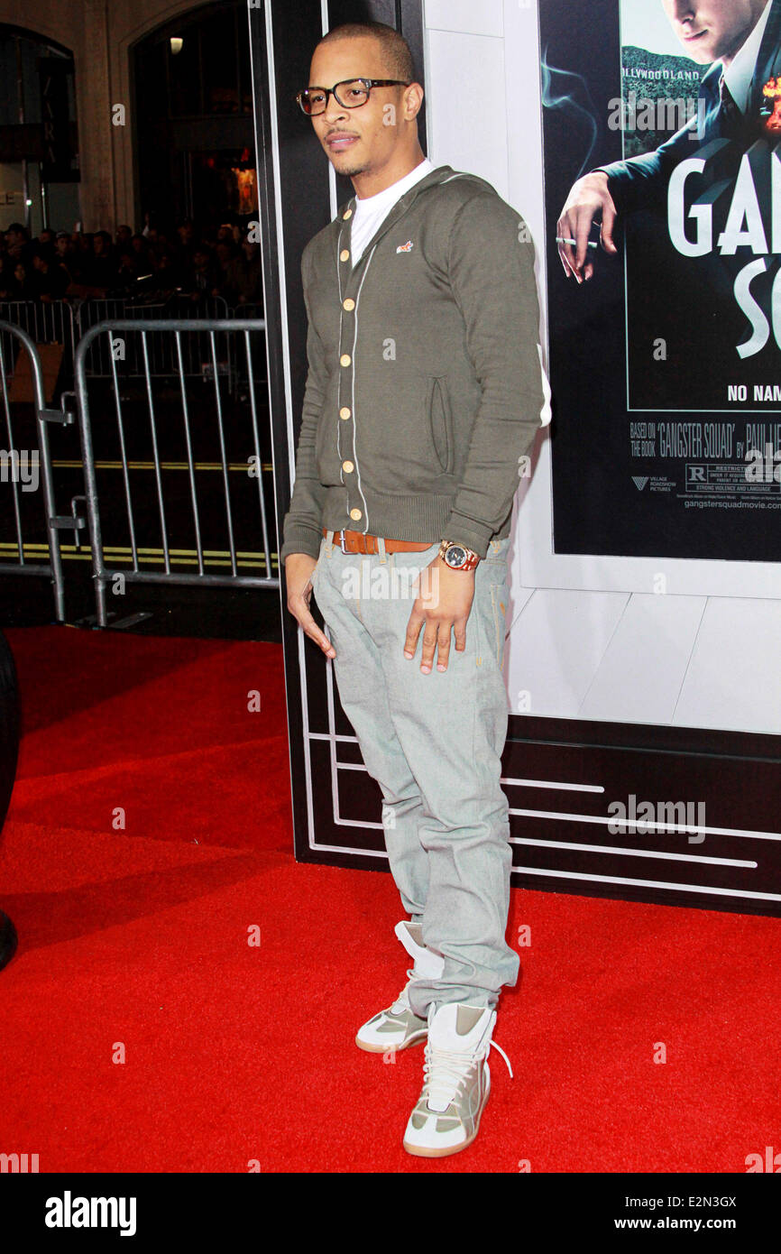 The Los Angeles World Premiere of 'Gangster Squad' held at Grauman's ...