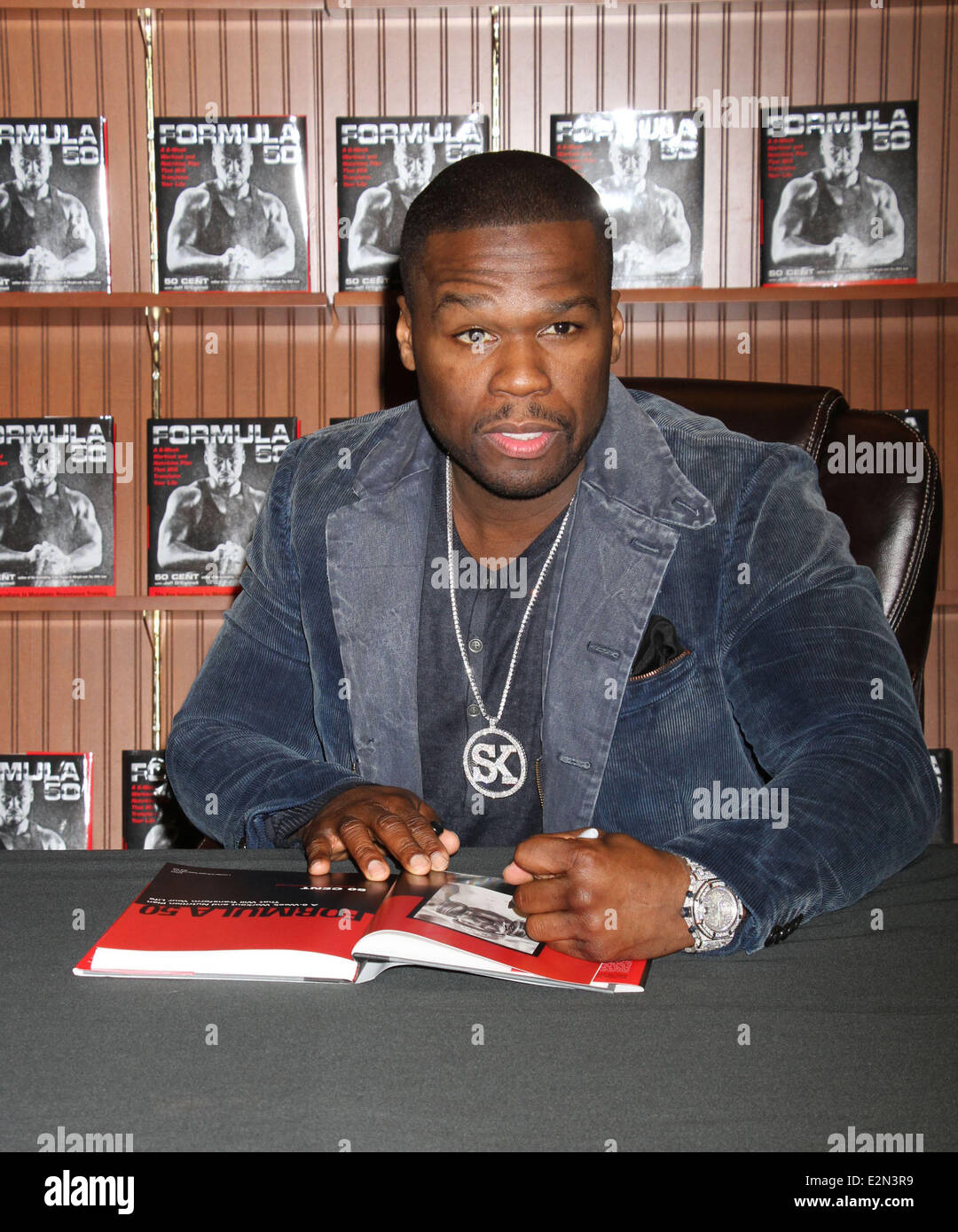 Curtis Jackson aka "50 Cent" celebrates the launch of his new book ...