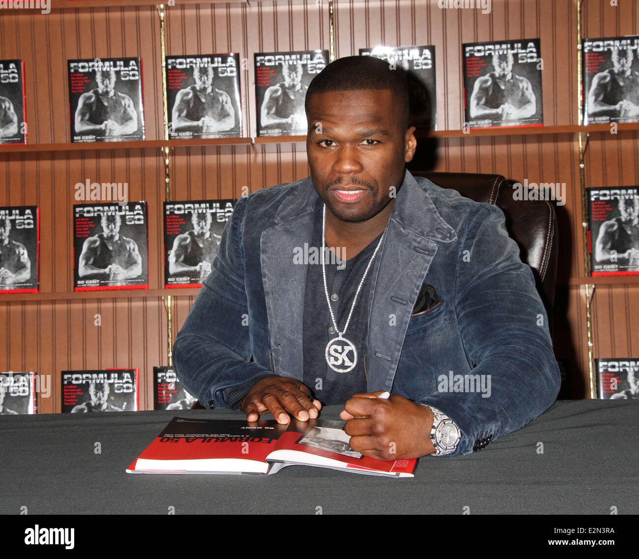 Curtis Jackson aka "50 Cent" celebrates the launch of his new book ...