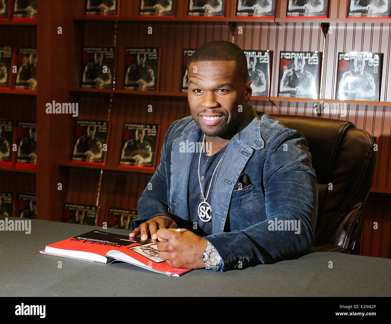 Curtis Jackson aka "50 Cent" celebrates the launch of his new book ...