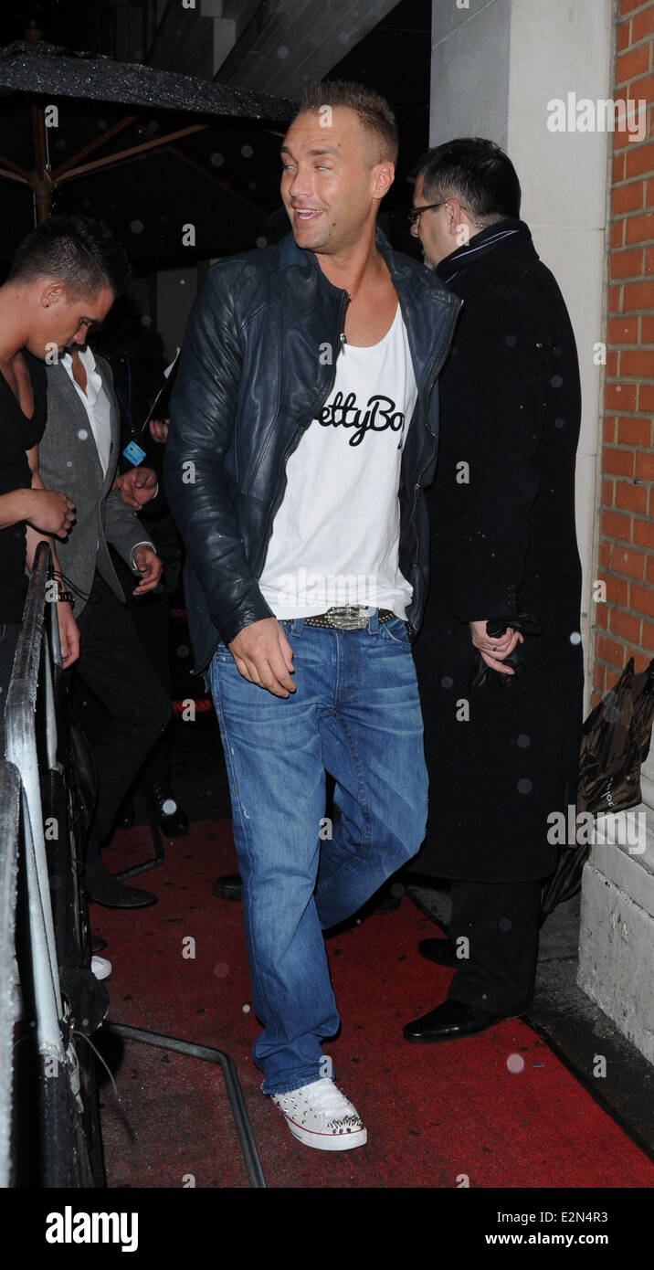 Callum Best and George Lineker outside Funky Buddha nightclub Featuring ...