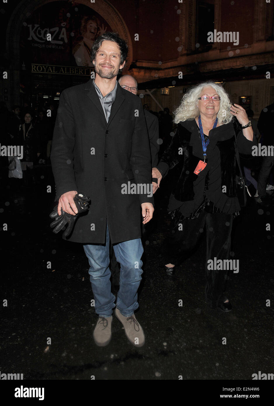 Kooza Cirque Du Soleil opening night at the Royal Albert Hall - Outside ...