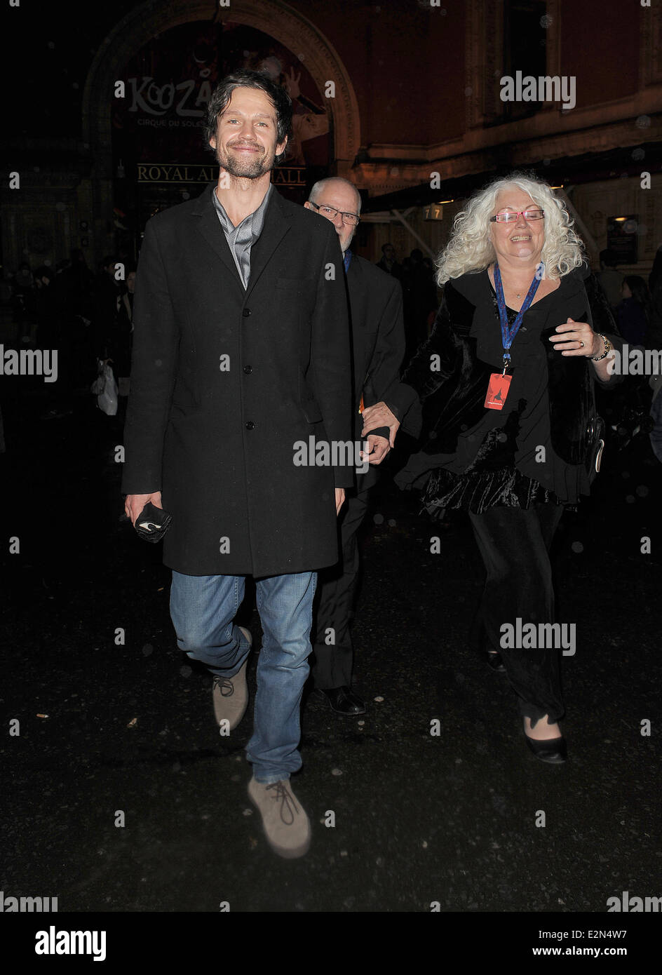 Kooza Cirque Du Soleil opening night at the Royal Albert Hall - Outside ...