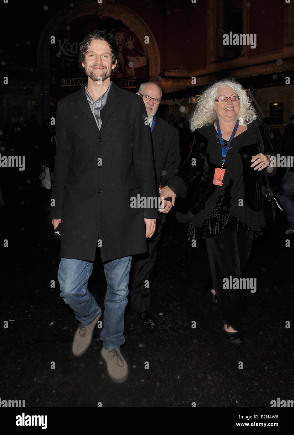 Kooza Cirque Du Soleil opening night at the Royal Albert Hall - Outside ...