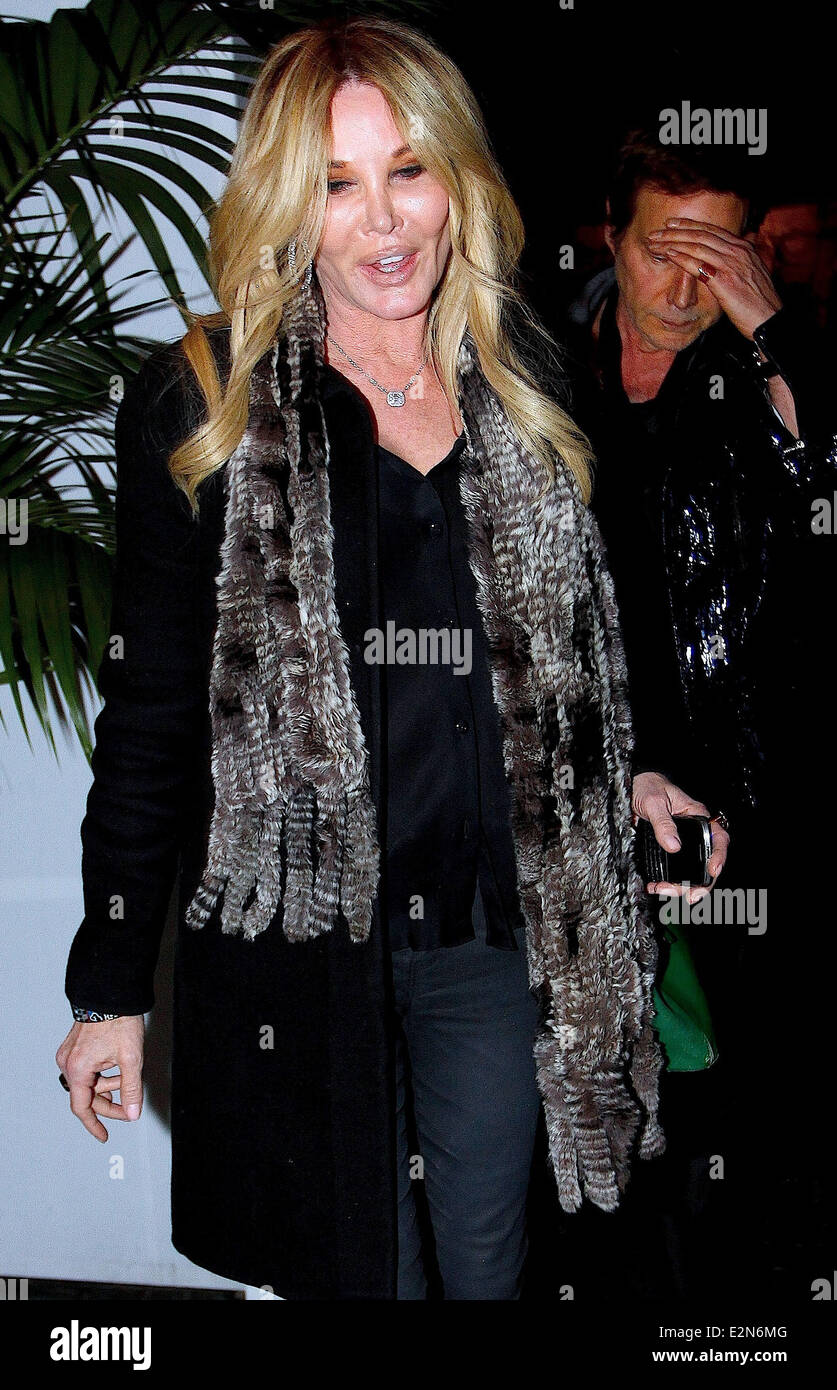 Christine Peters leaving Chateau Marmont Featuring: Christine Peters ...