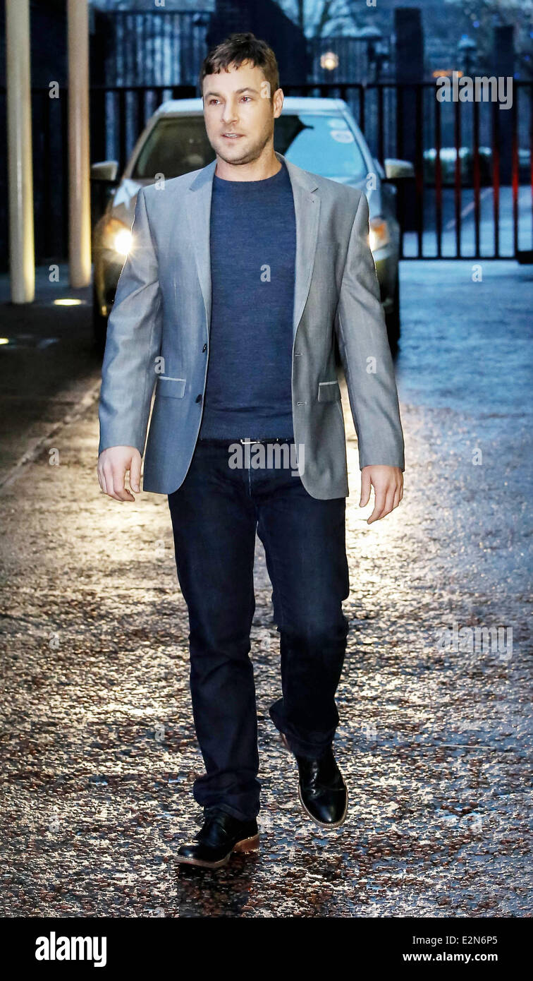 Celebrities at the ITV studios Featuring: Marc Baylis Where: London ...