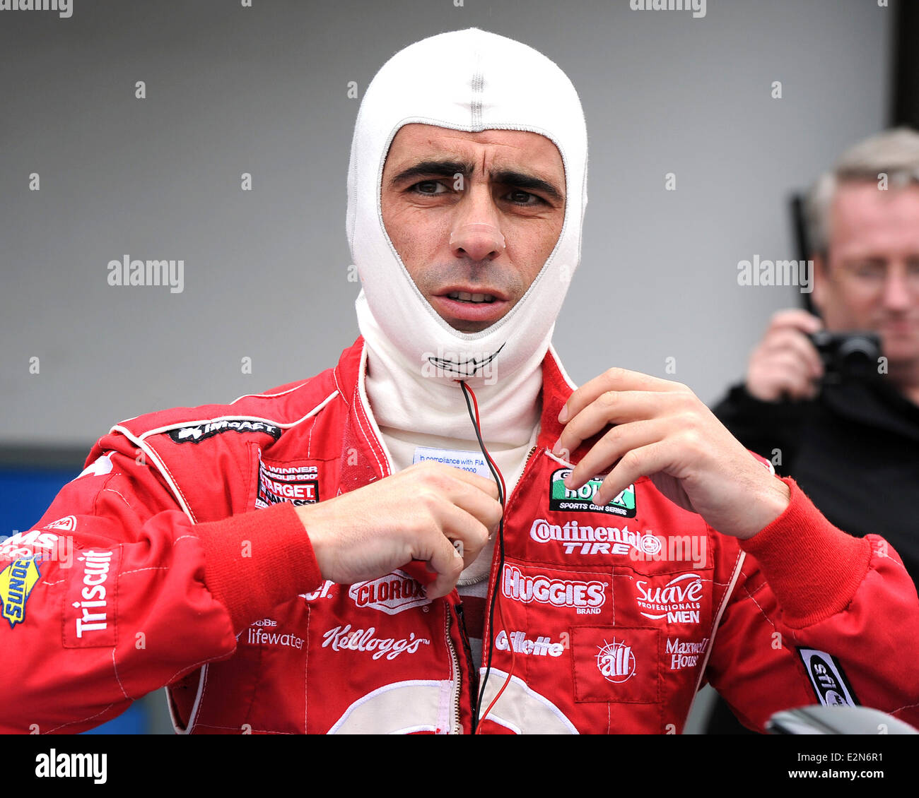 Dario Franchitti participates in the Rolex Series test sessions at ...