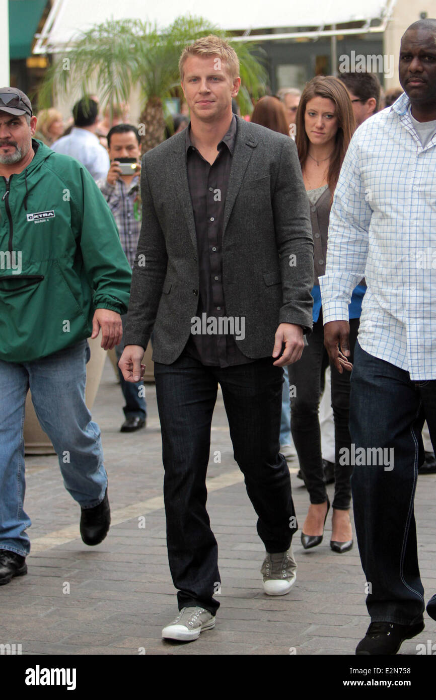 The Bachelor Star Sean Lowe At The Grove To Appear On Entertainment News Show Extra