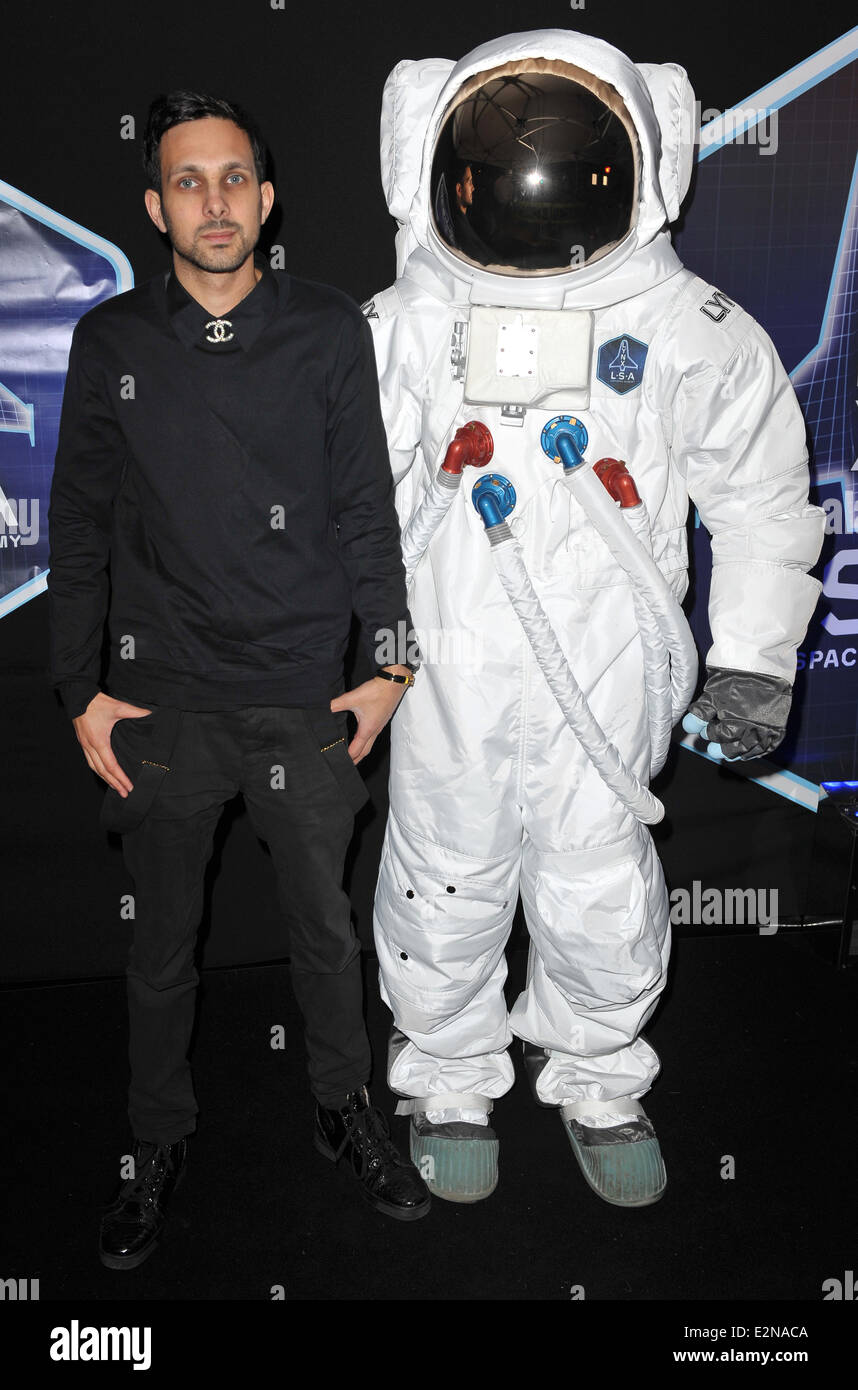 Celebrities attend the Lynx Space Academy Launch Featuring: Dynamo ...