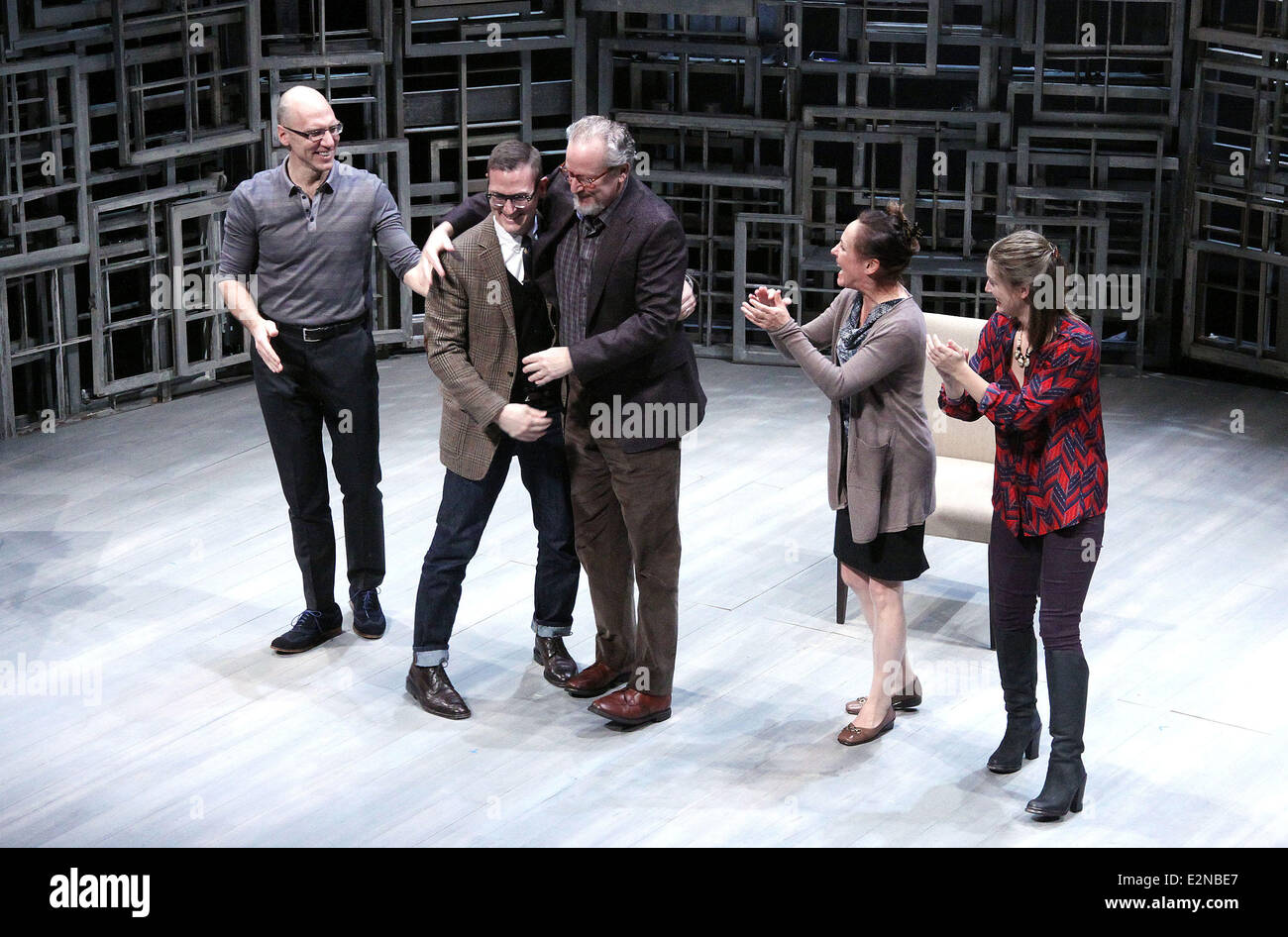 Opening night curtain call for 'The Other Place' at the Manhattan ...