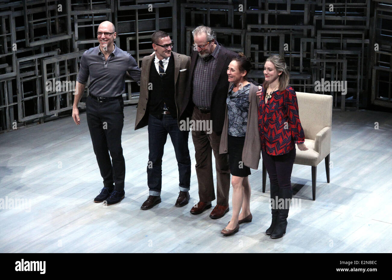 Opening night curtain call for 'The Other Place' at the Manhattan ...