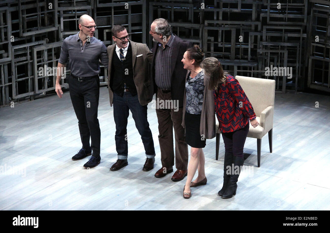 Opening night curtain call for 'The Other Place' at the Manhattan ...