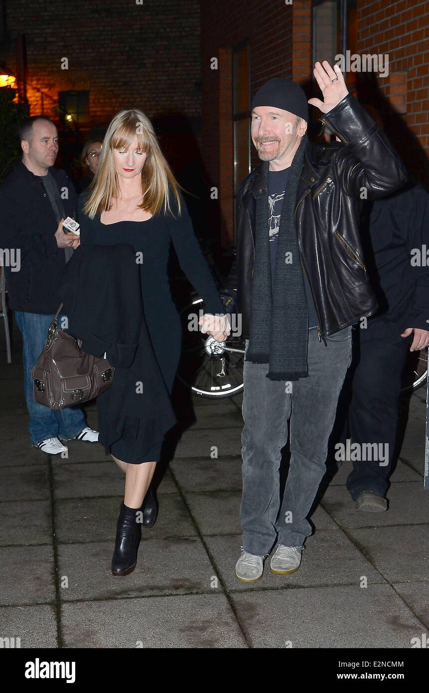 Opening night of 'Man on the Train', a film starring U2 drummer Larry ...