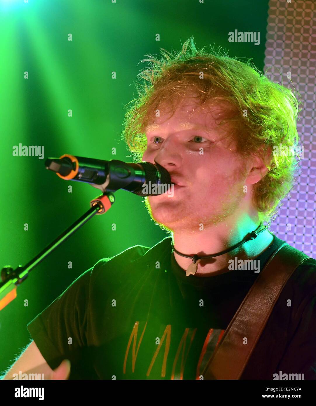Ed Sheeran performs live at the O2 Arena for the first of his three ...
