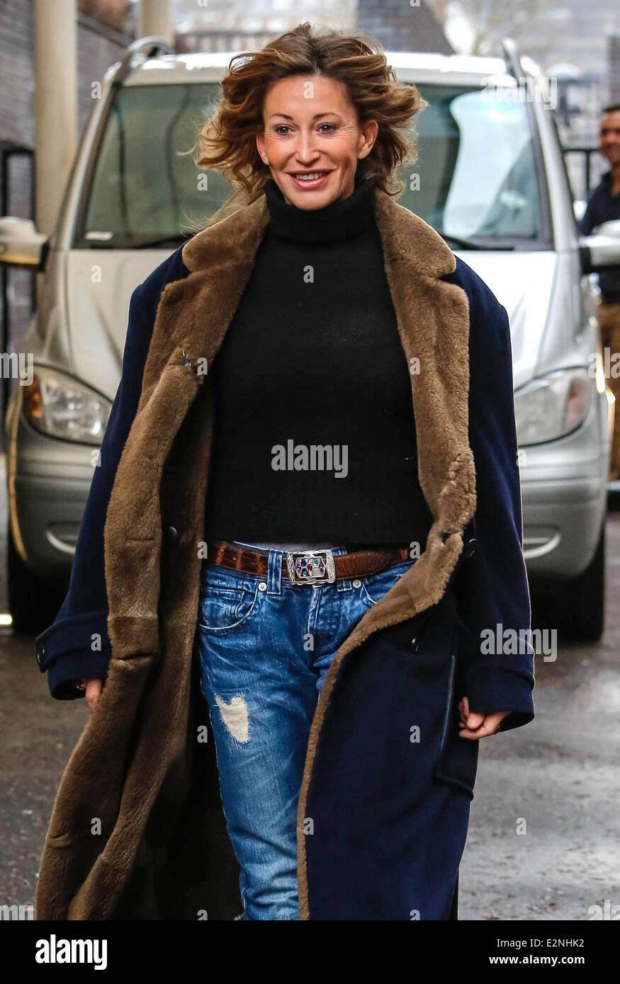 Celebrities at the ITV studios Featuring: Paula Hamilton Where: London ...