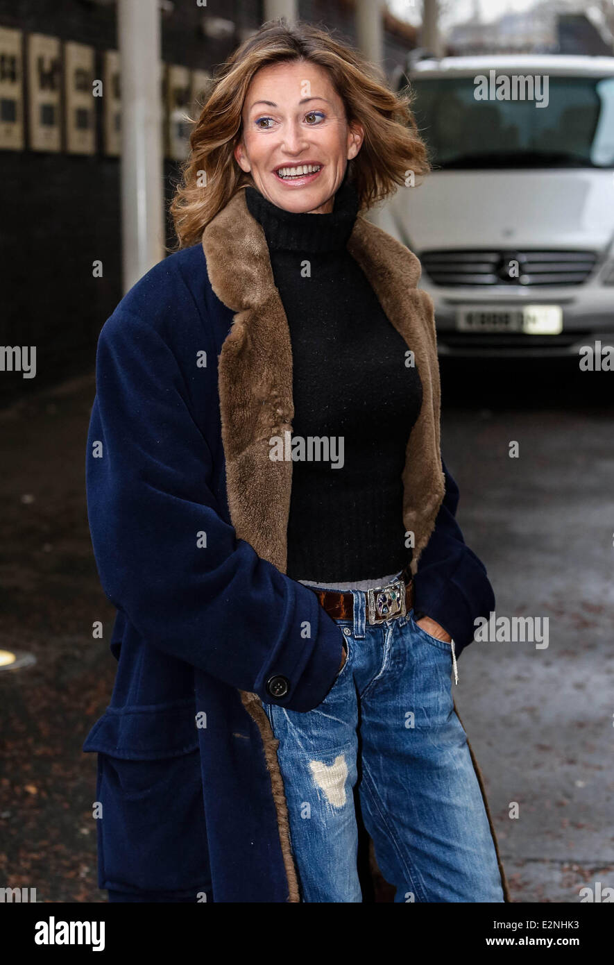 Celebrities at the ITV studios Featuring: Paula Hamilton Where: London ...