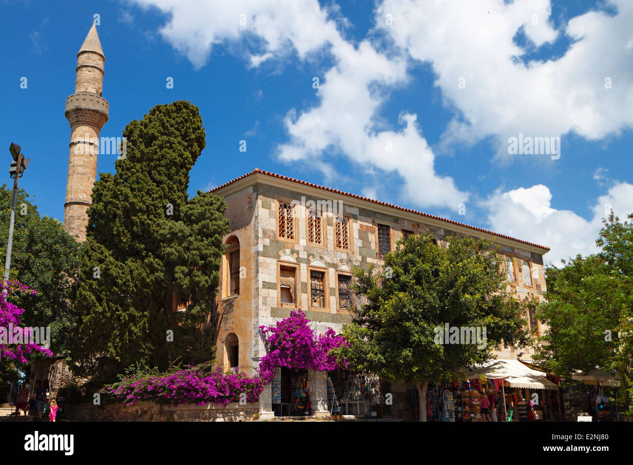 The Lotzia Mosque at Kos island in Greece Stock Photo - Alamy