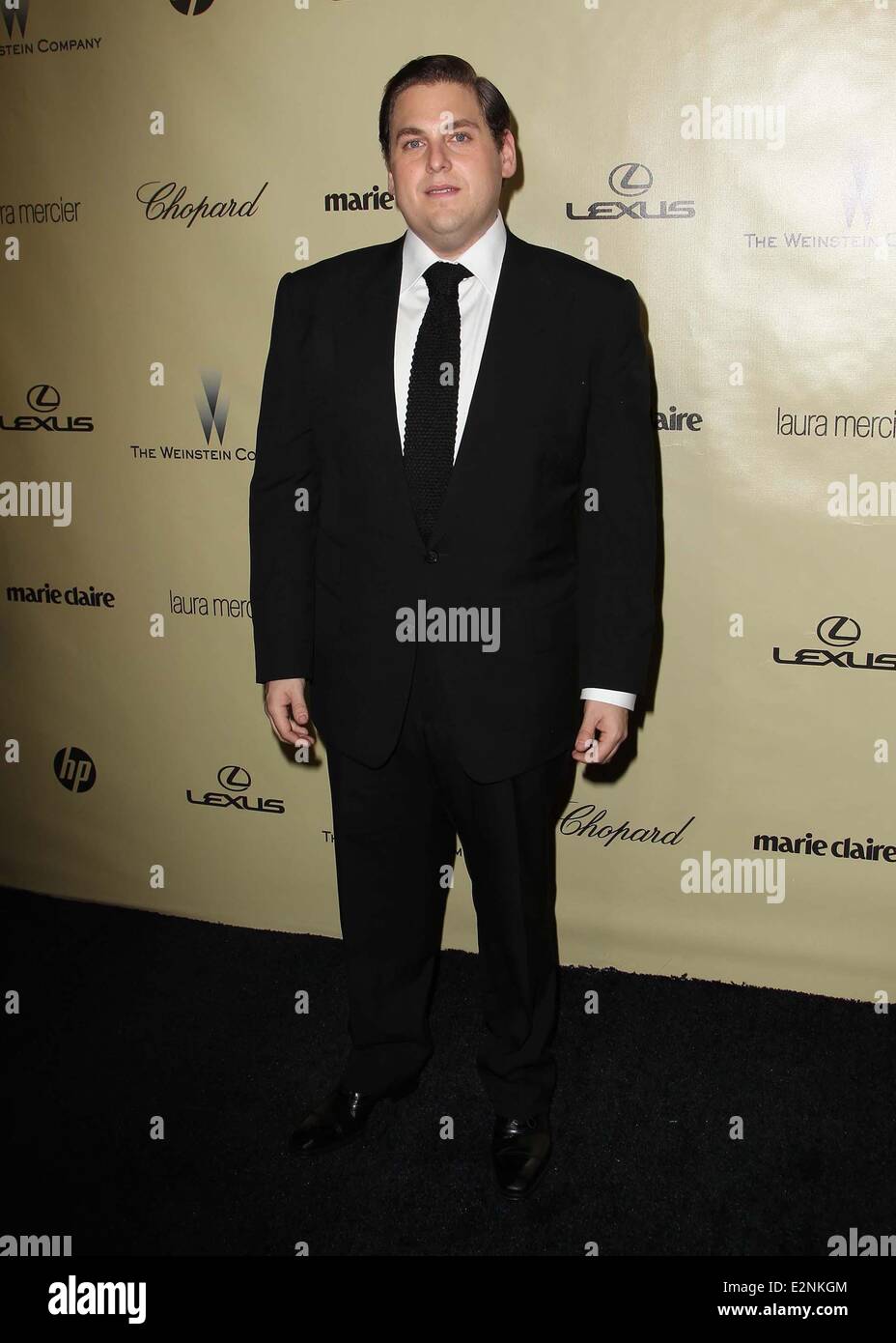 The Weinstein Company's 2013 Golden Globe Awards Party Featuring: Jonah Hill Where: Beverly ...