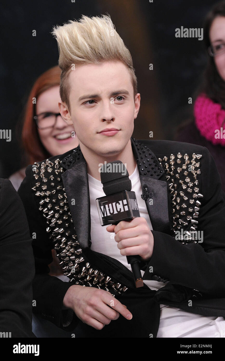 Jedward visit Much Music's NEW.MUSIC.LIVE. Featuring: Edward Grimes ...