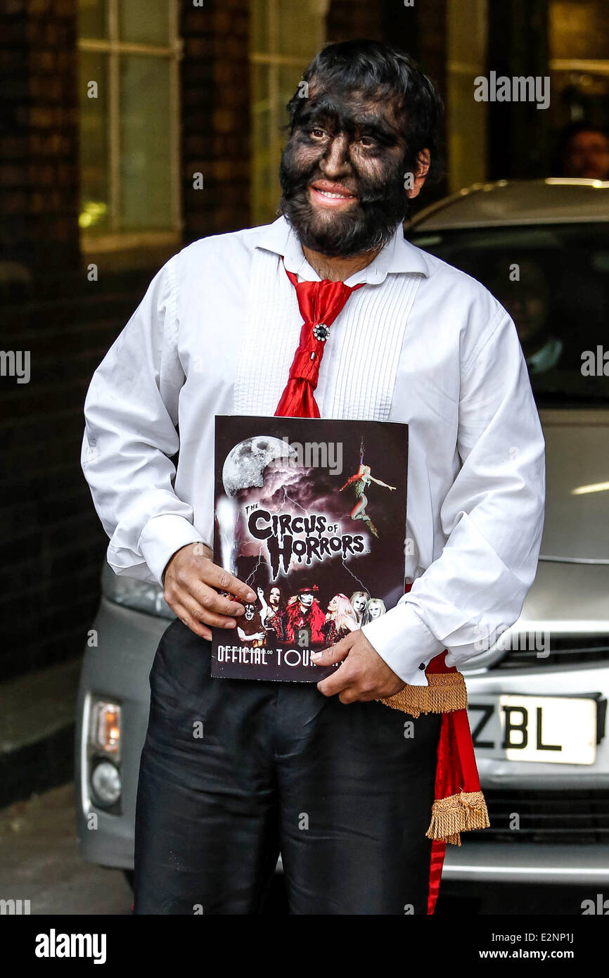 Celebrities at the ITV studios Featuring: Jesus Aceves:Chuy Where ...