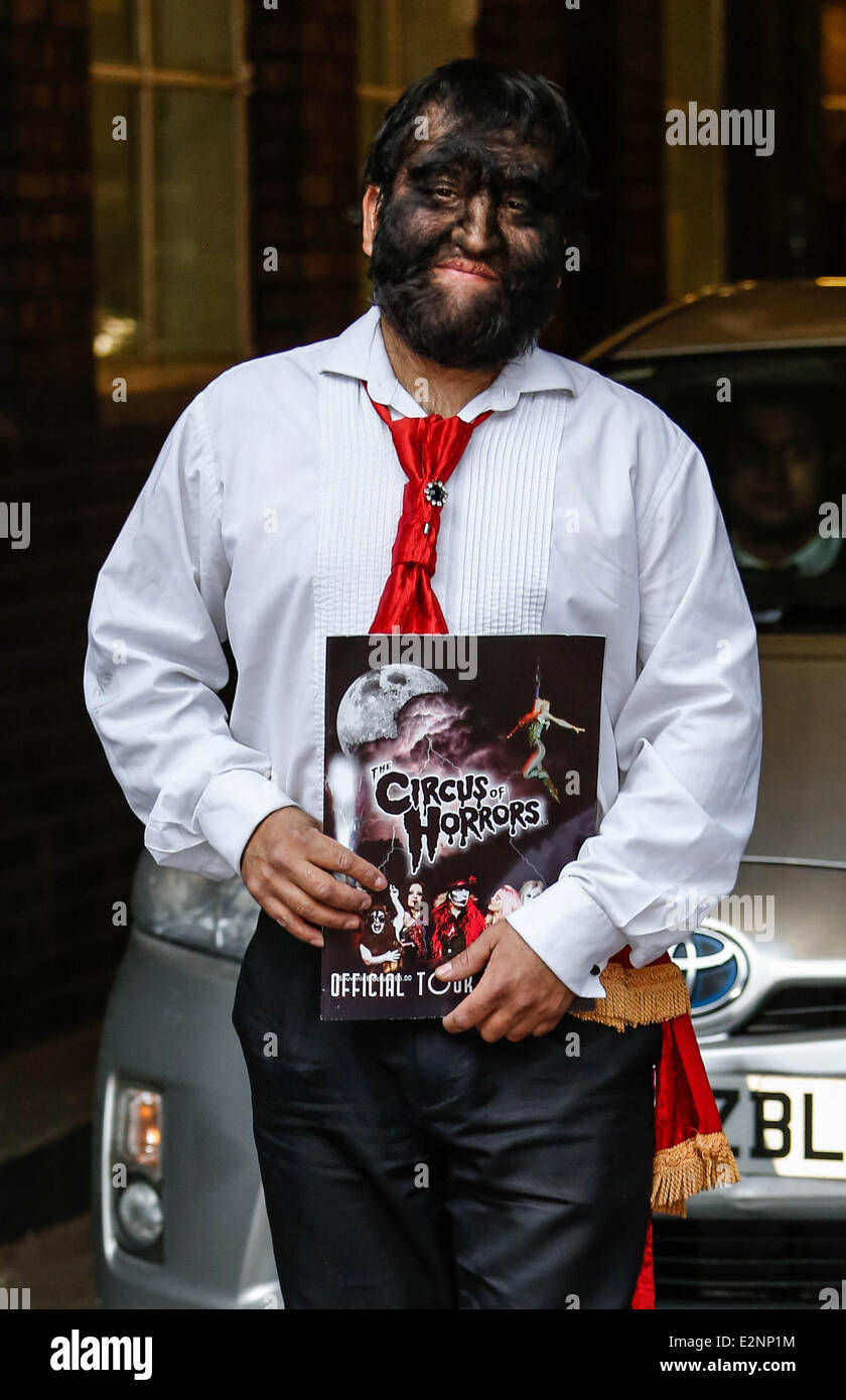 Celebrities at the ITV studios Featuring: Jesus Aceves:Chuy Where ...