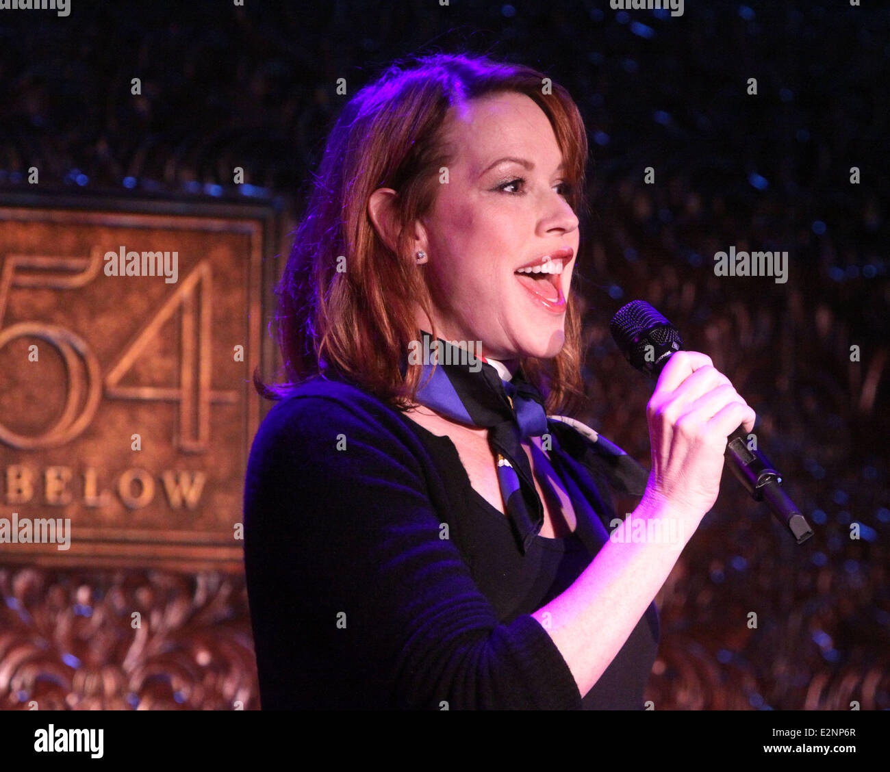 The upcoming concerts press preview at 54 Below night club Featuring ...