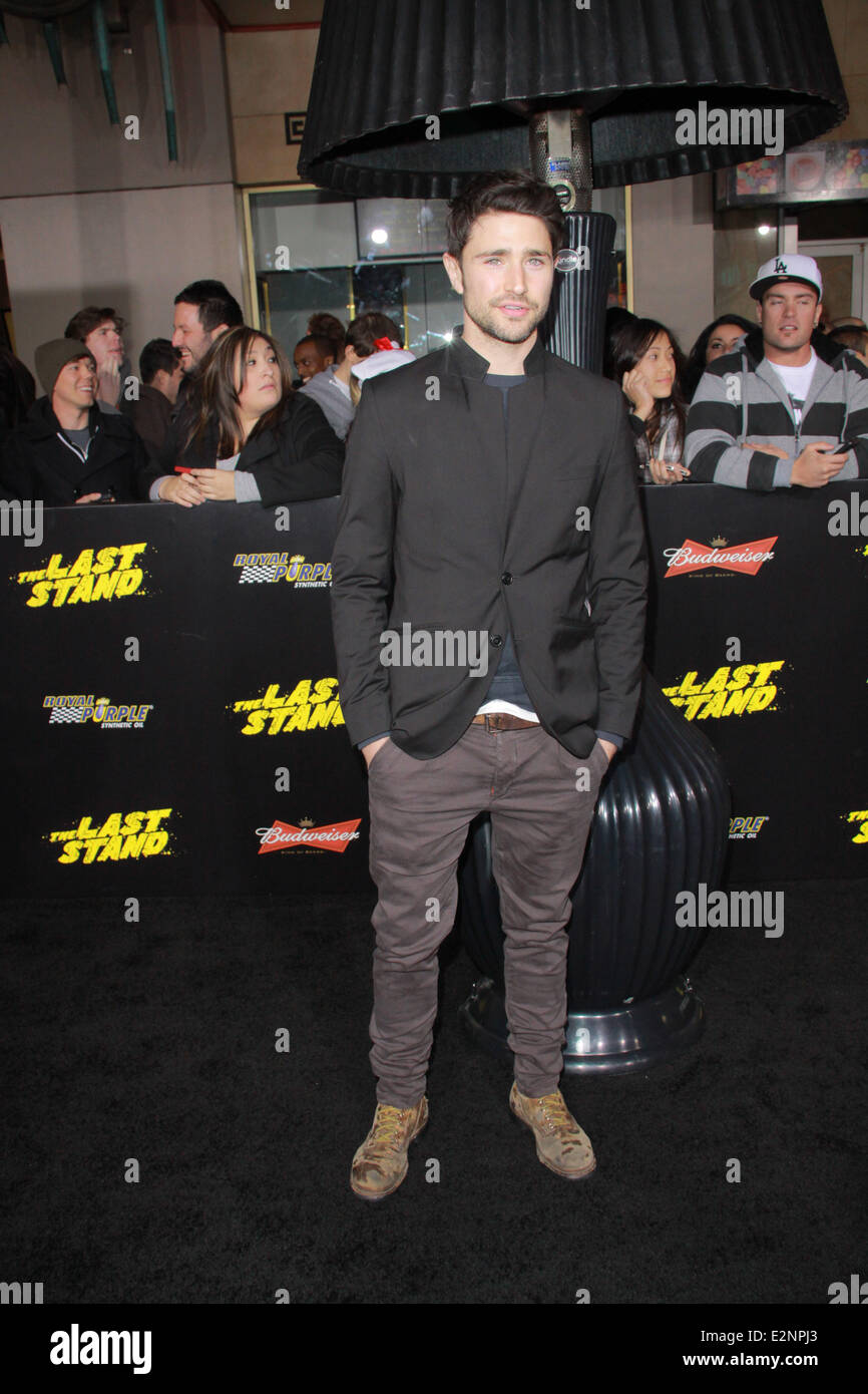 The World Premiere of 'The Last Stand' shown at Grauman's Chinese ...