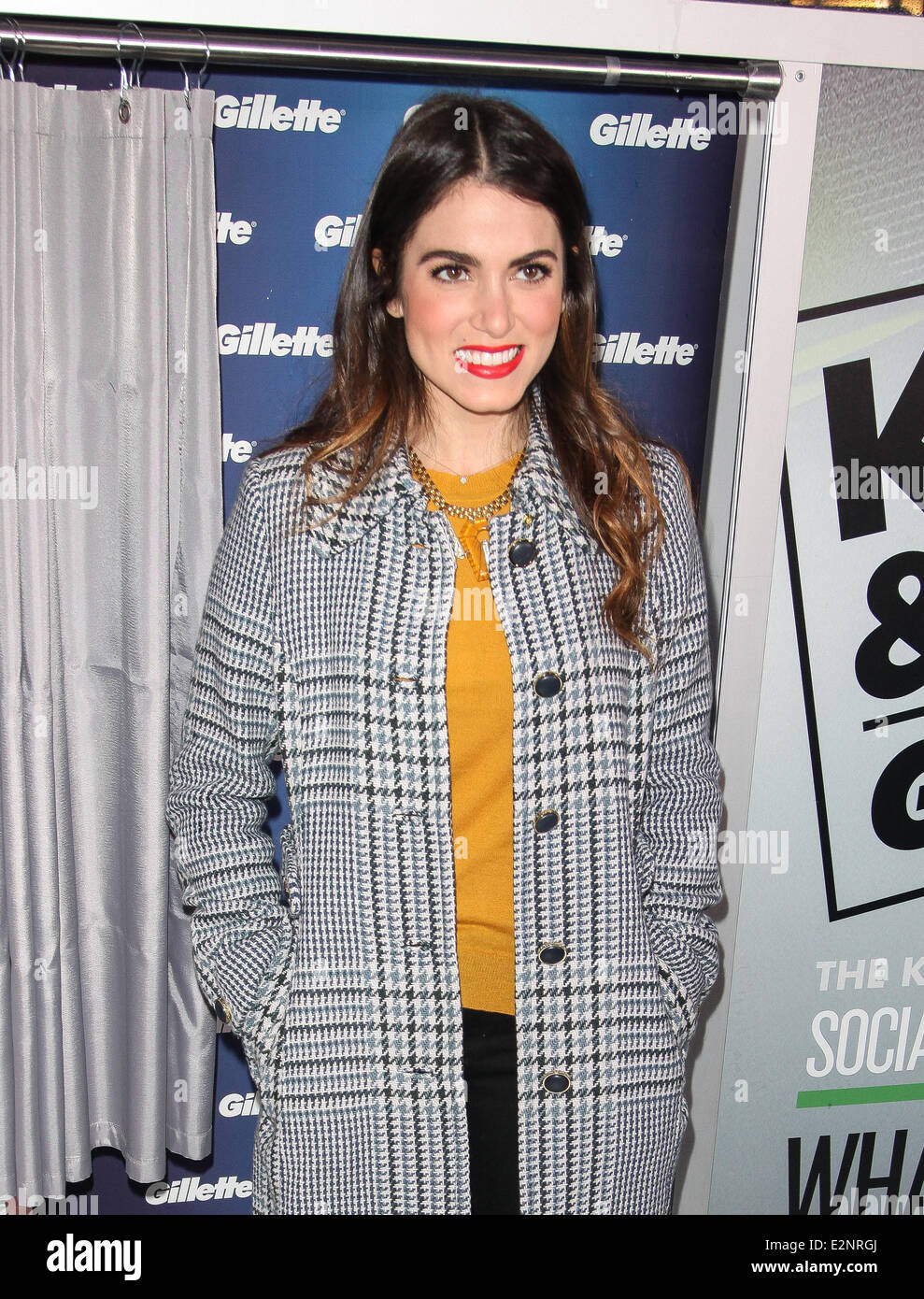 Nikki Reed and Gillette ask New York couples to kiss and tell in a live ...
