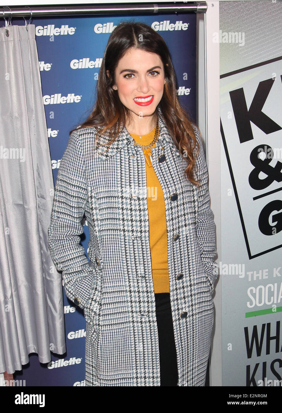 Nikki Reed and Gillette ask New York couples to kiss and tell in a live ...