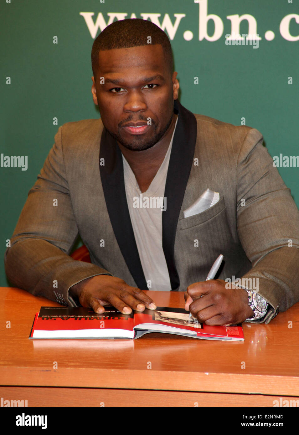 50 Cent attends his 'Formula 50' book signing at Barnes & Noble in New ...