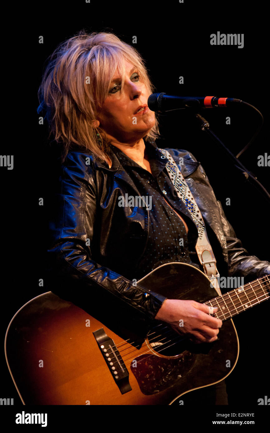 Lucinda williams performing live on stage hi-res stock photography and ...