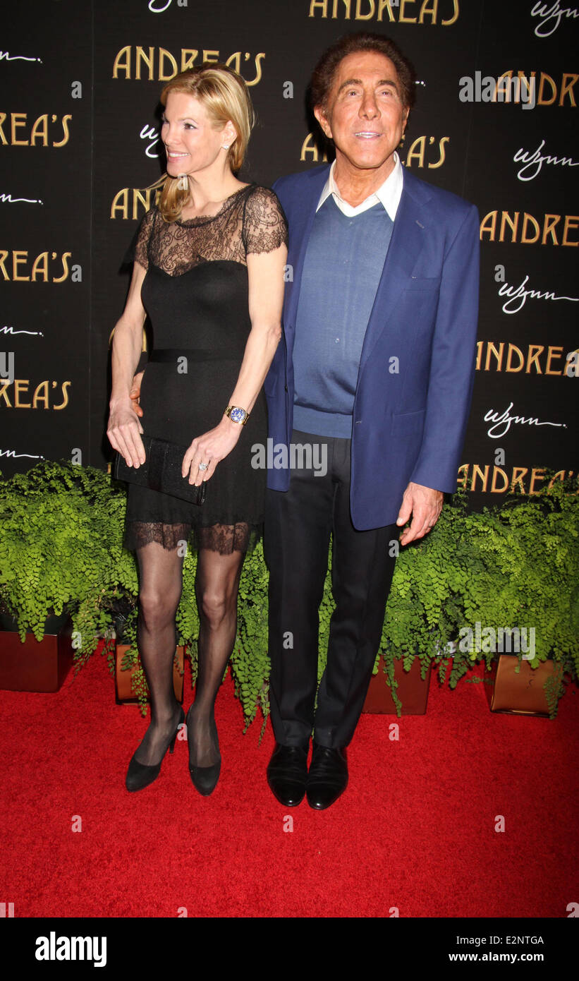 Andrea's Restaurant grand opening at the Wynn Las Vegas & Encore Resort ...