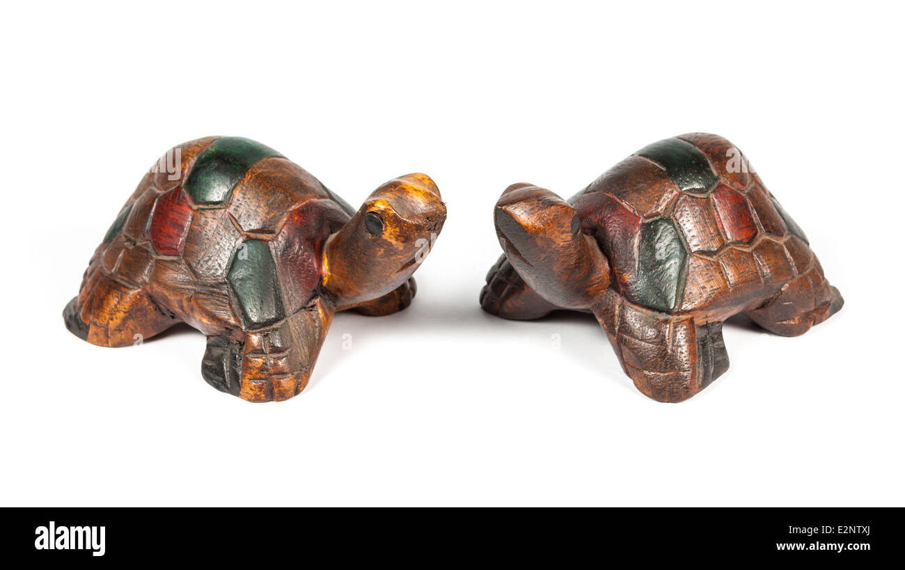 Turtle wood carving hi-res stock photography and images - Alamy