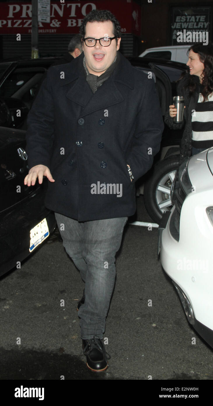 Celebrities at NBC Studios for the 'Today' show Featuring: Josh Gad ...