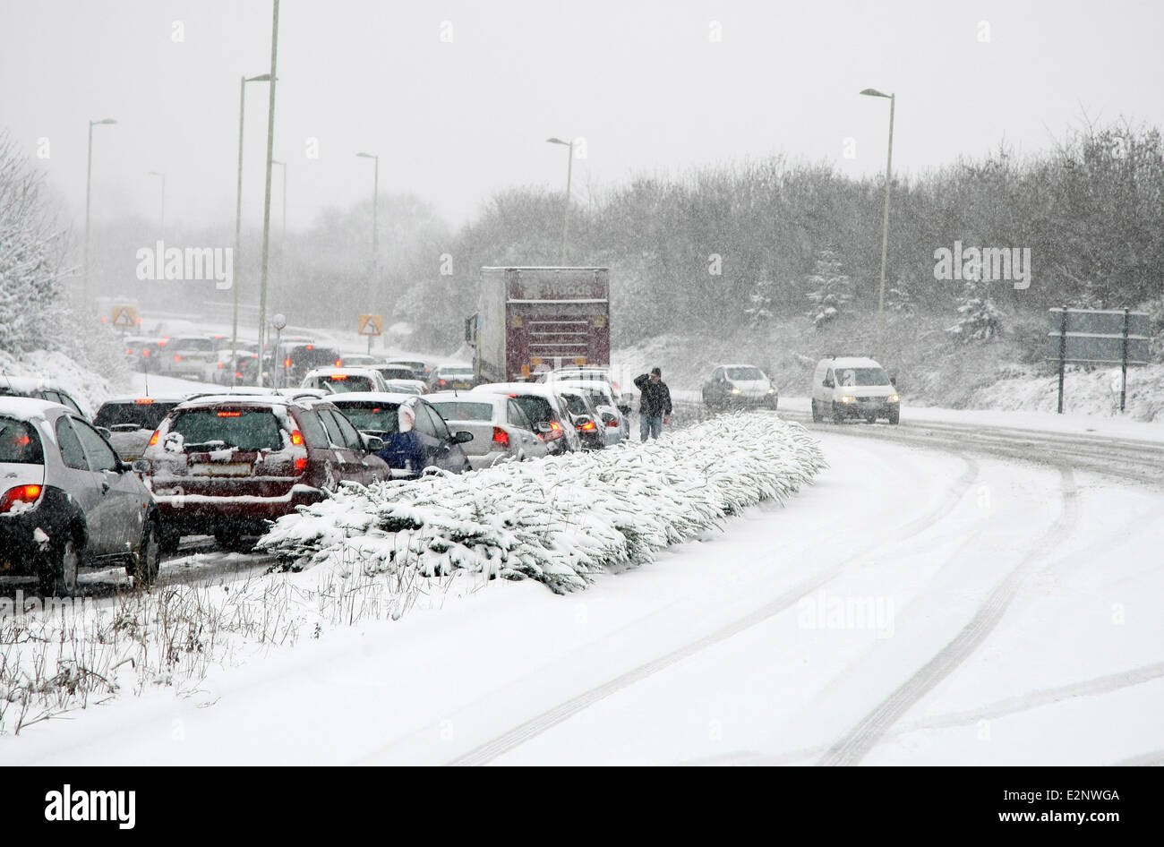 Snow scenes from across the UK after experiencing its first heavy ...