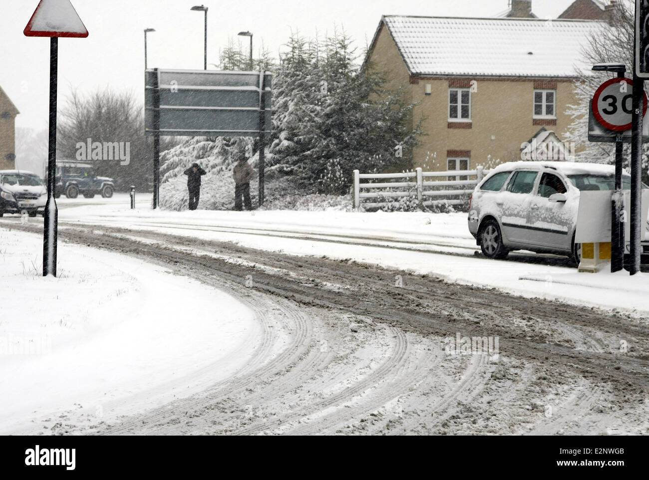 Snow scenes from across the UK after experiencing its first heavy ...
