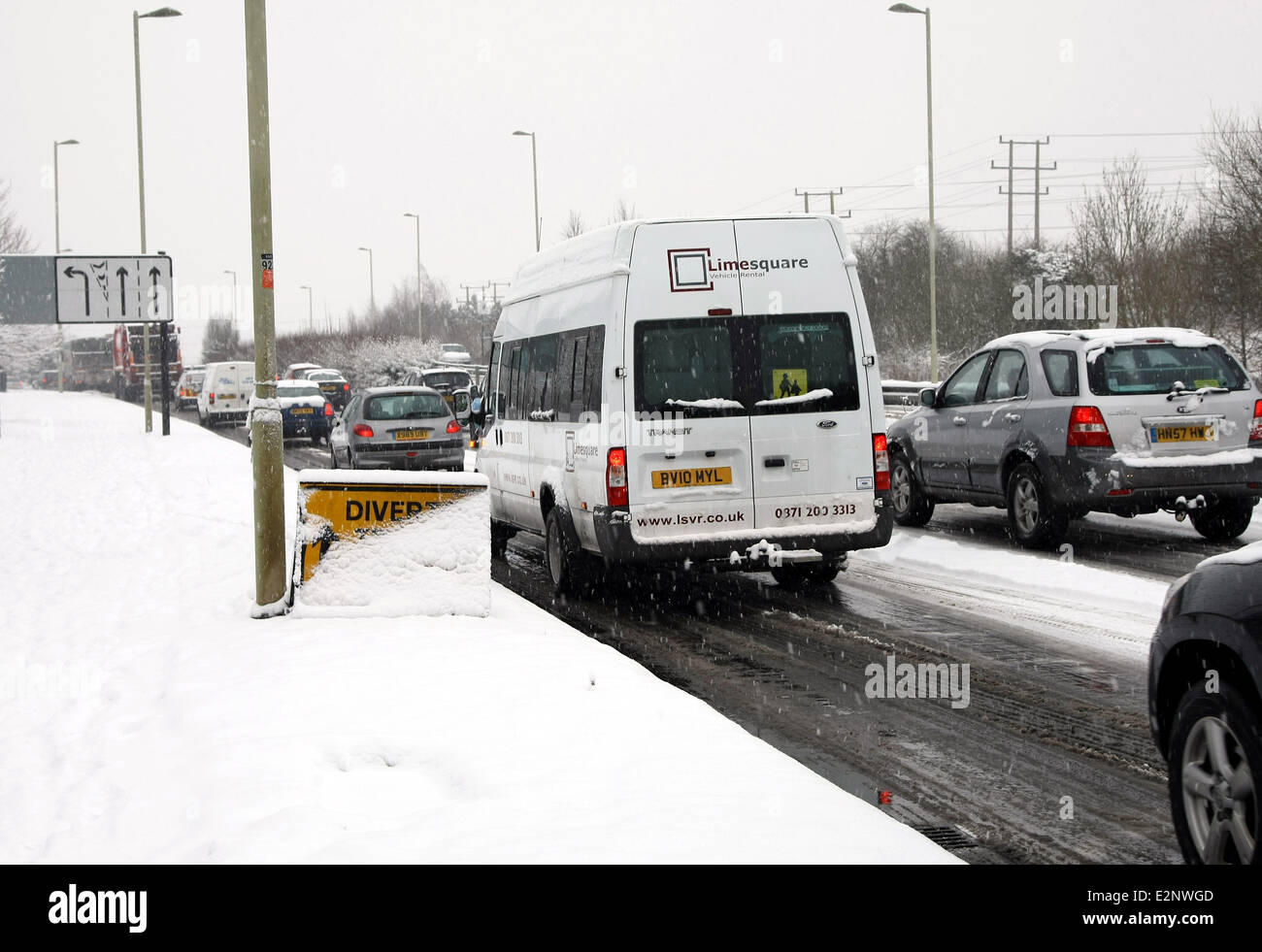 Snow scenes from across the UK after experiencing its first heavy ...