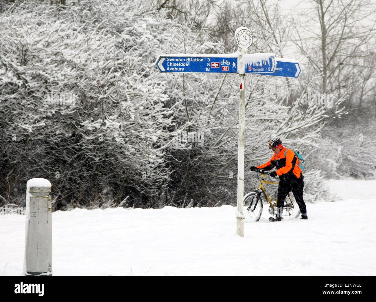 Snow scenes from across the UK after experiencing its first heavy ...