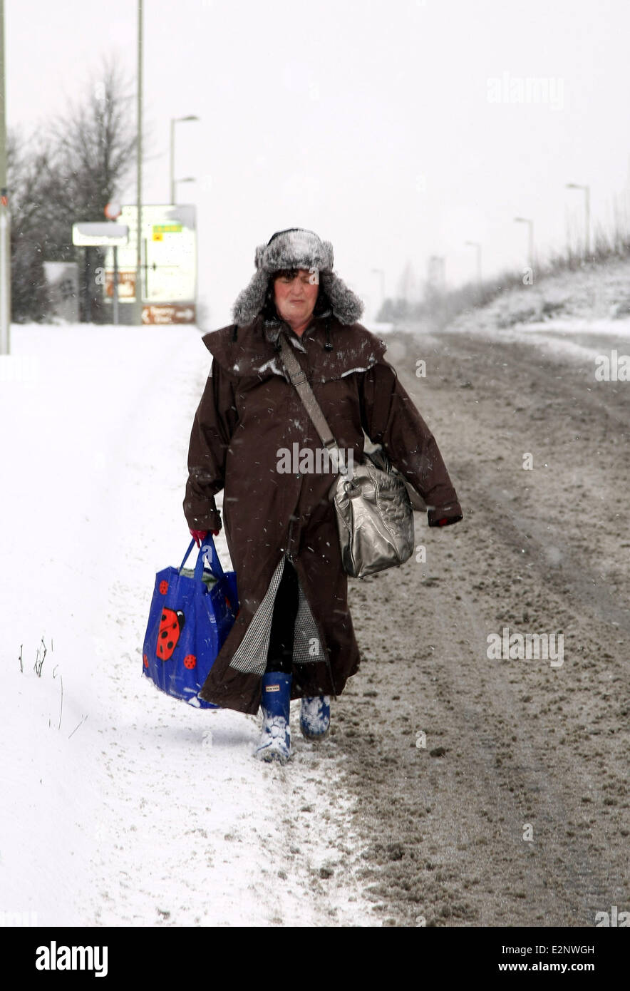 Snow scenes from across the UK after experiencing its first heavy ...