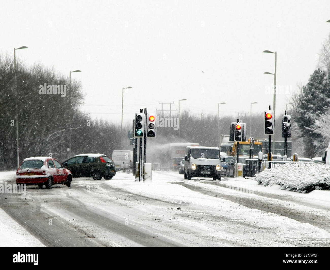 Snow scenes from across the UK after experiencing its first heavy ...