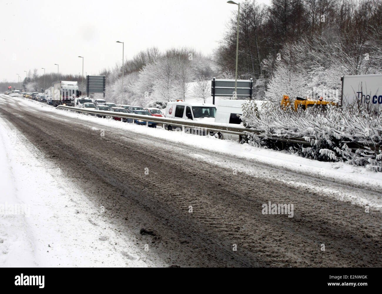 Snow scenes from across the UK after experiencing its first heavy ...