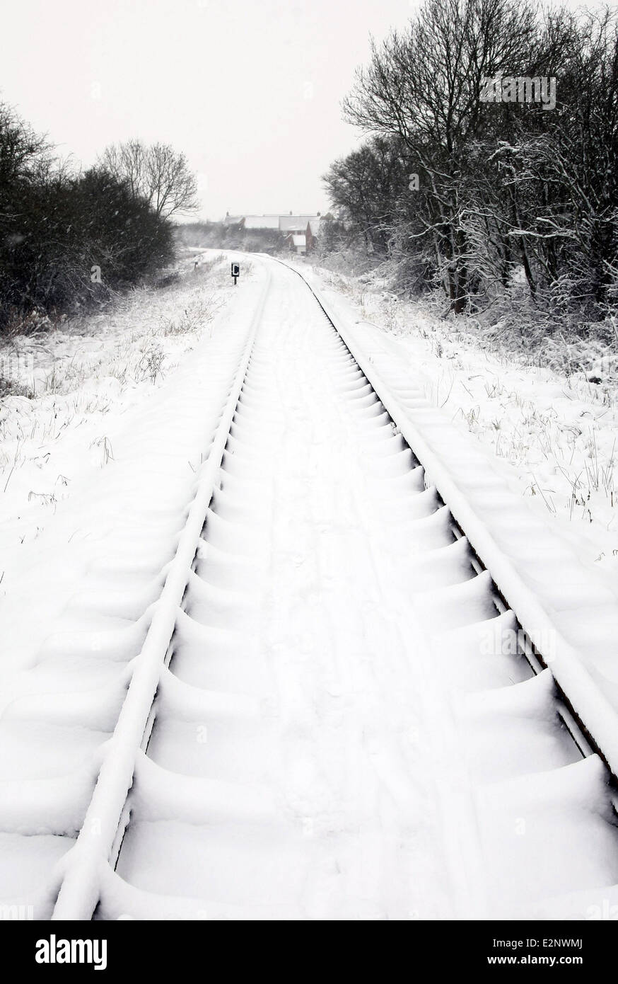 Snow scenes from across the UK after experiencing its first heavy ...