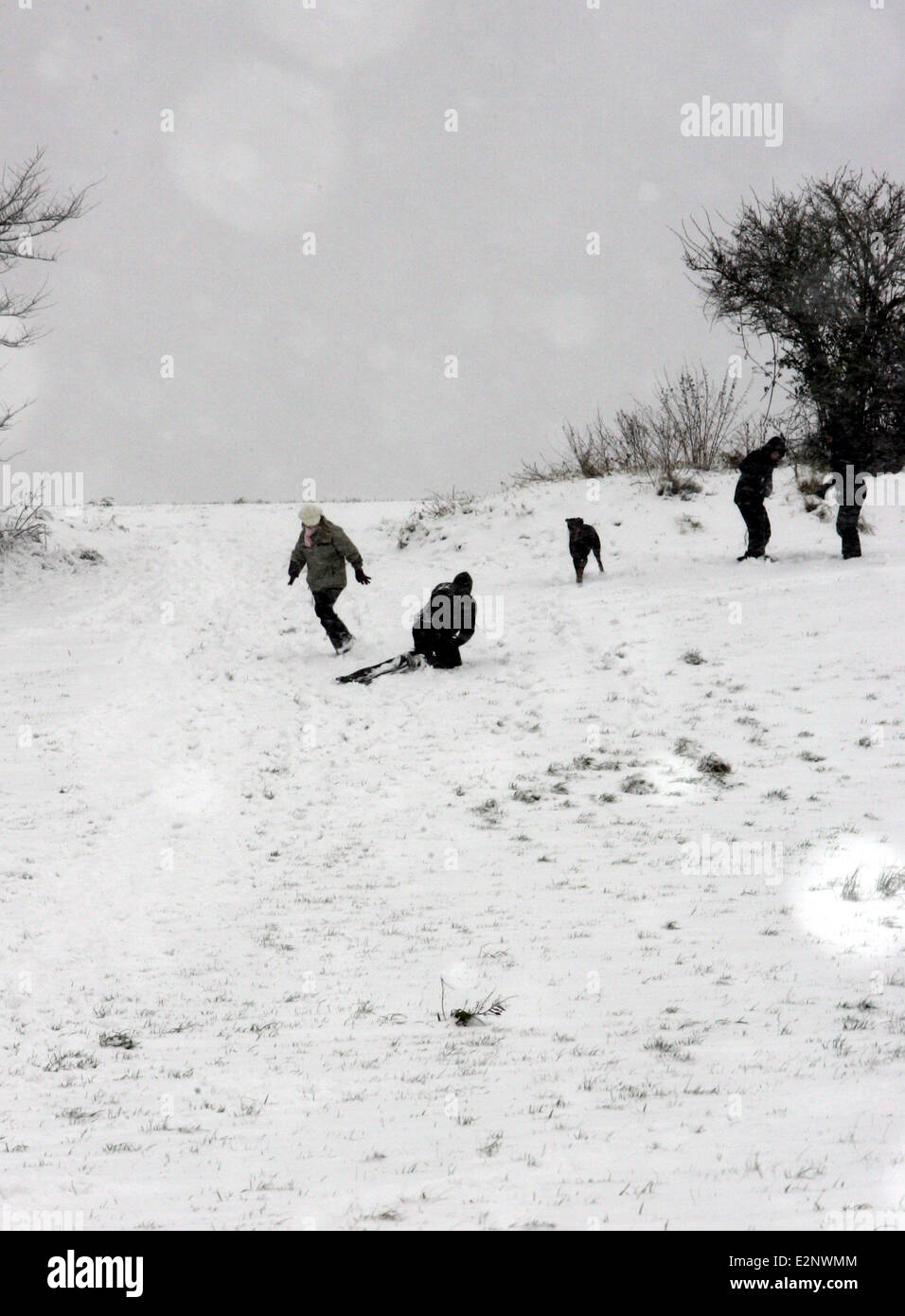 Snow scenes from across the UK after experiencing its first heavy ...