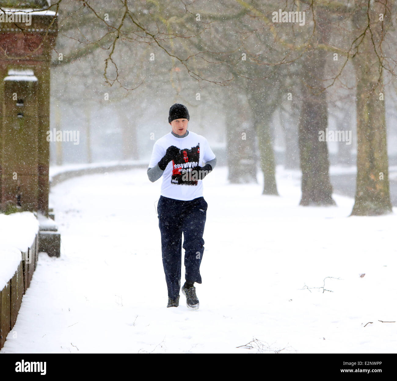 Snow scenes from across the UK after experiencing its first heavy ...