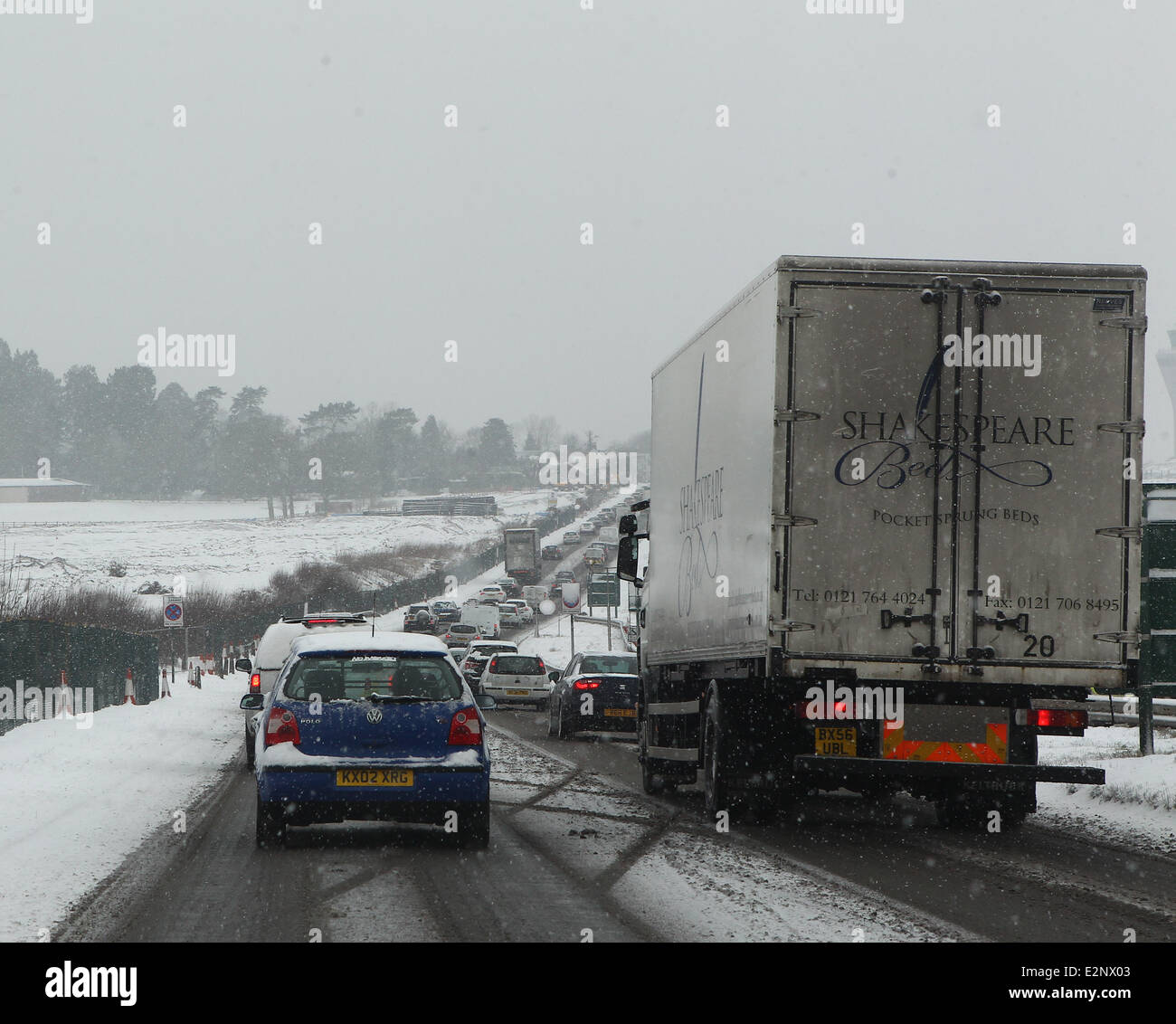Snow scenes in Birmingham Featuring: General Views Where: Birmingham ...