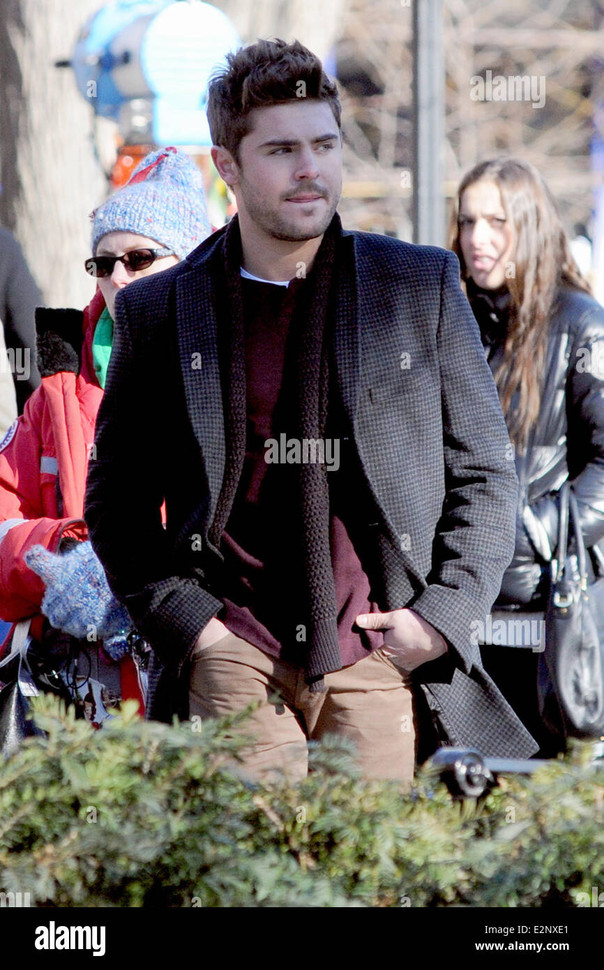 Actors filming 'Are We Officially Dating' on location in Manhattan ...