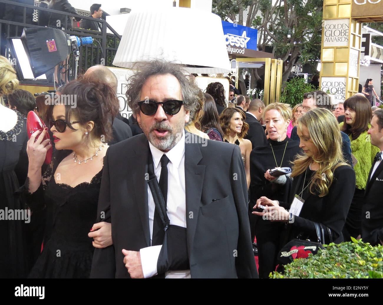 70th Annual Golden Globe Awards held at The Beverly Hilton Hotel ...