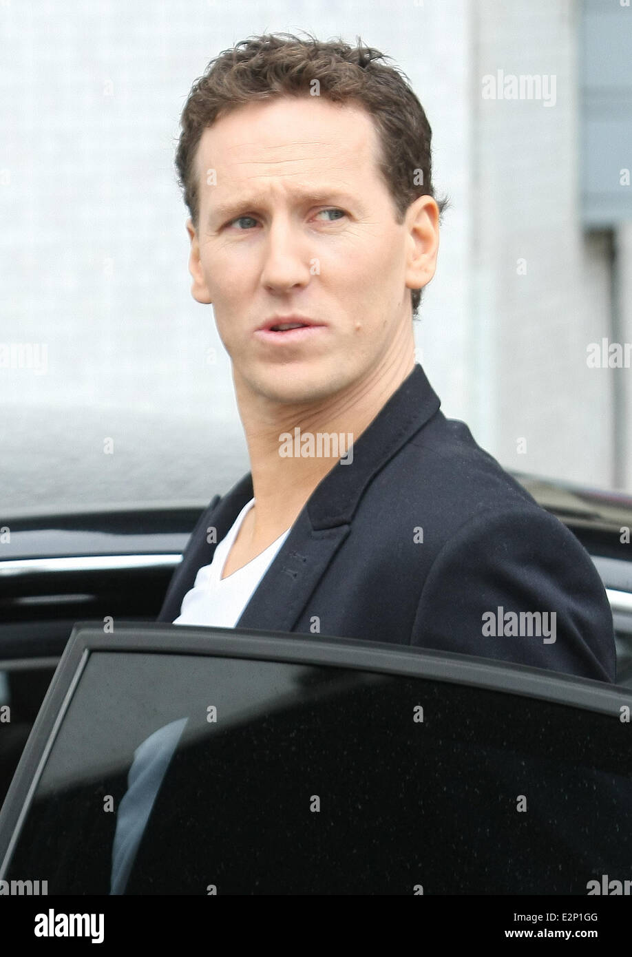 Celebrities at the ITV studios Featuring: Brendan Cole Where: London ...