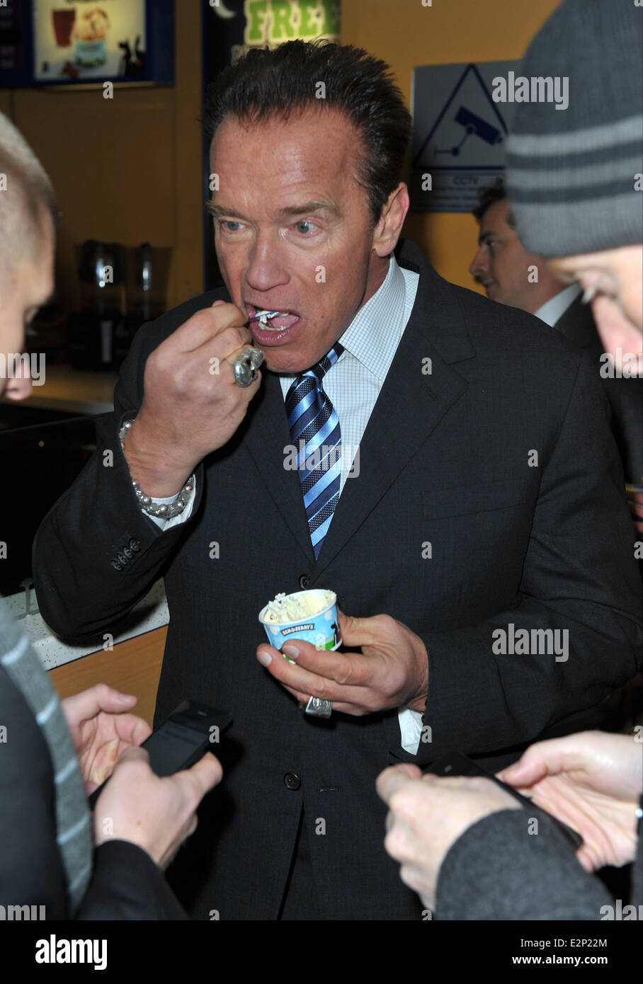 'The Last Stand' UK film premiere held at the Odeon West End - Inside ...